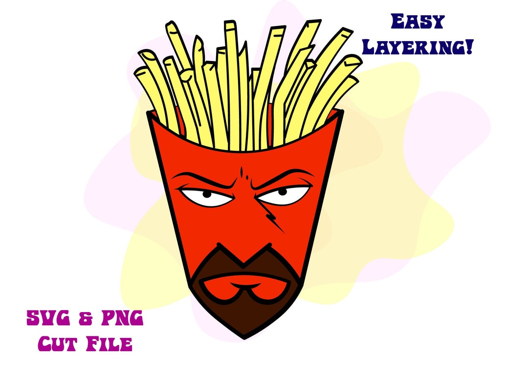 Frylock SVG, Cricut Cut File, Aqua Teen, PNG File - Etsy