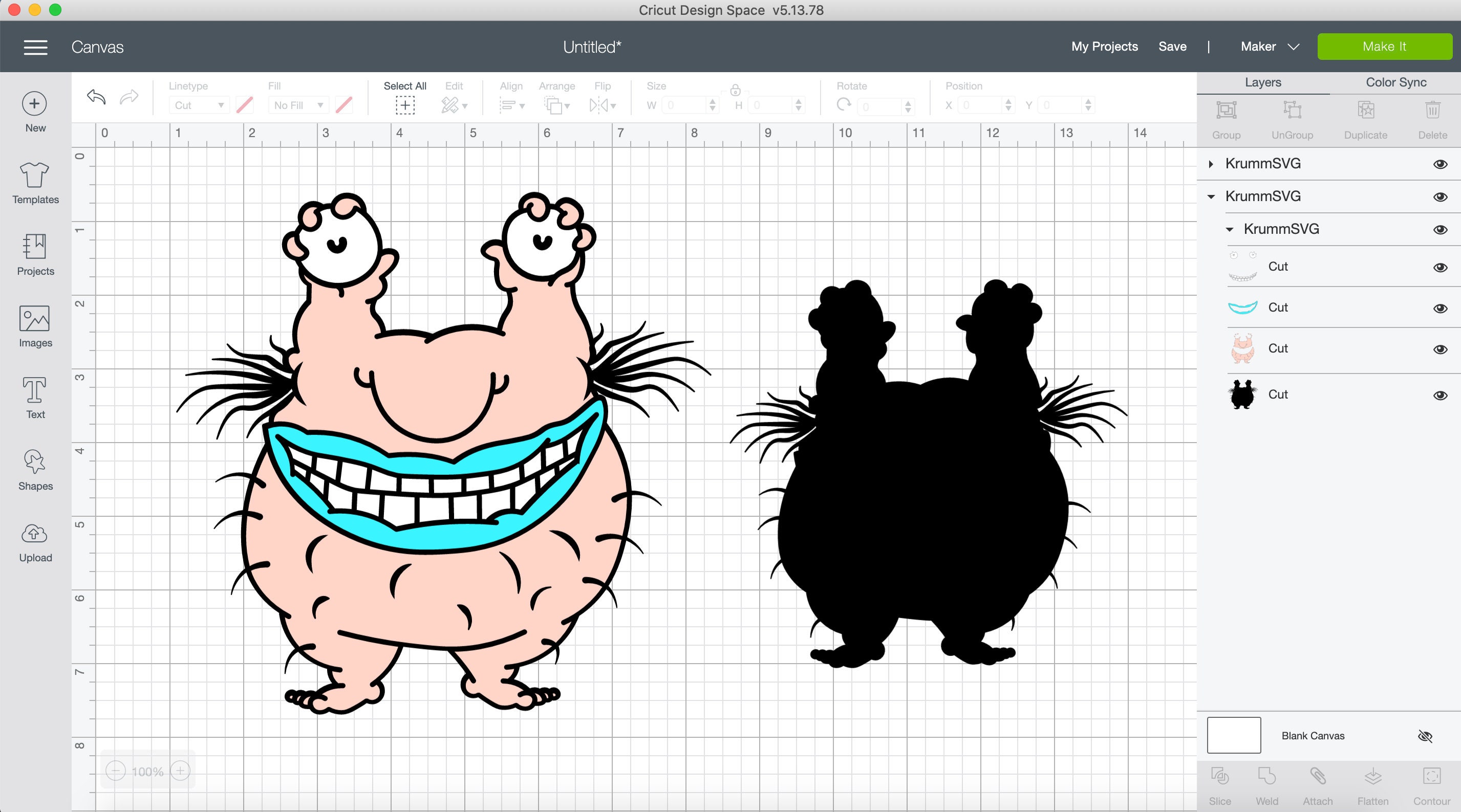 Krumm Ahh Real Monsters SVG, PNG, Nickelodeon SVG, 90s Cartoon svg ...