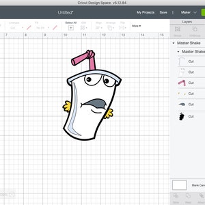 Master Shake SVG, Cricut, Silhouette, Cut File, Cartoon Clip Art, Adult ...