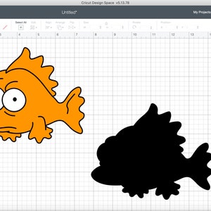 Blinky Simpsons SVG, PNG, Three Eyed Fish Cricut Cut File, Springfield ...