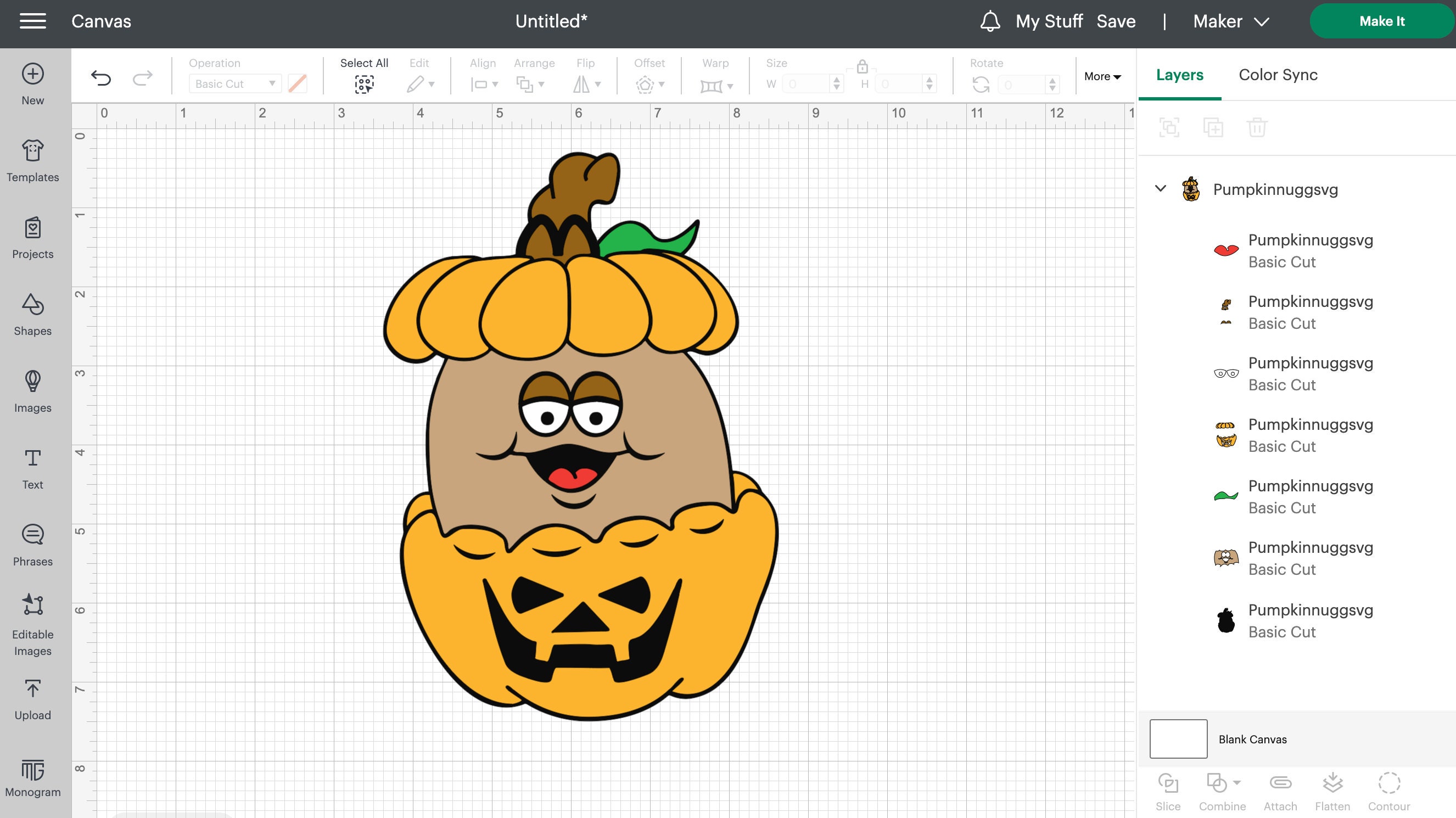 Pumpkin Mcnugget SVG, PNG, Cricut Cut File, Silhouette, Mcdonalds Cut ...