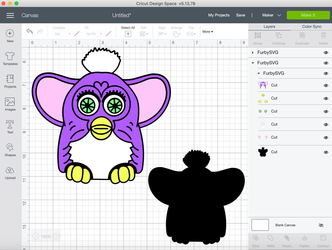 Furby Happy Meal Toy SVG, PNG, Cricut Cut File, 90s Cut File, Mcdonald ...