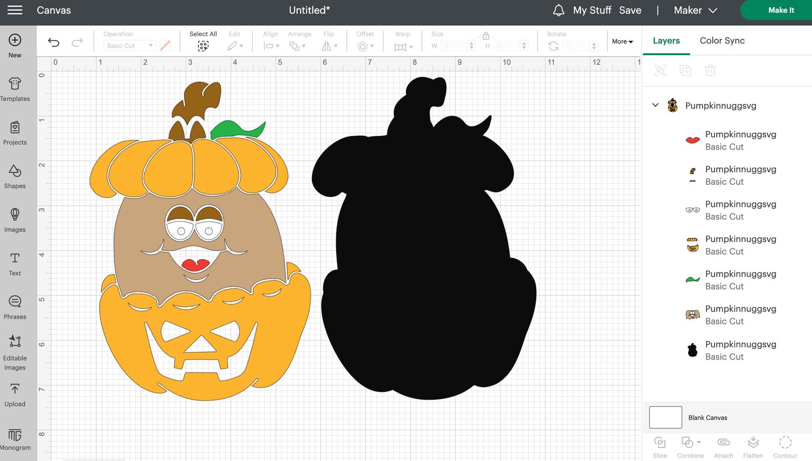 Pumpkin Mcnugget SVG, PNG, Cricut Cut File, Silhouette, Mcdonalds Cut ...