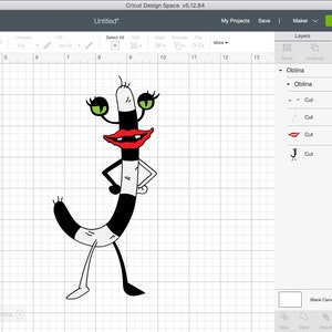 Oblina SVG, Cricut, Silhouette, Cut File, Clipart - Etsy