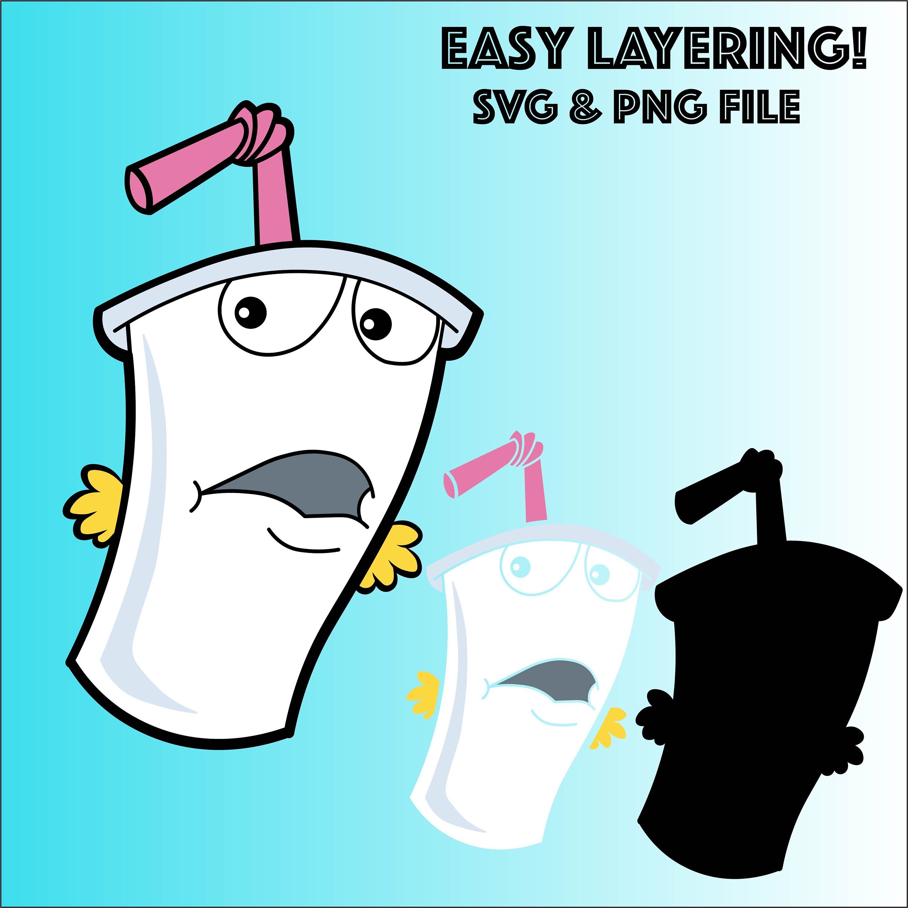 Master Shake SVG, Cricut, Silhouette, Cut File, Cartoon Clip Art, Adult ...