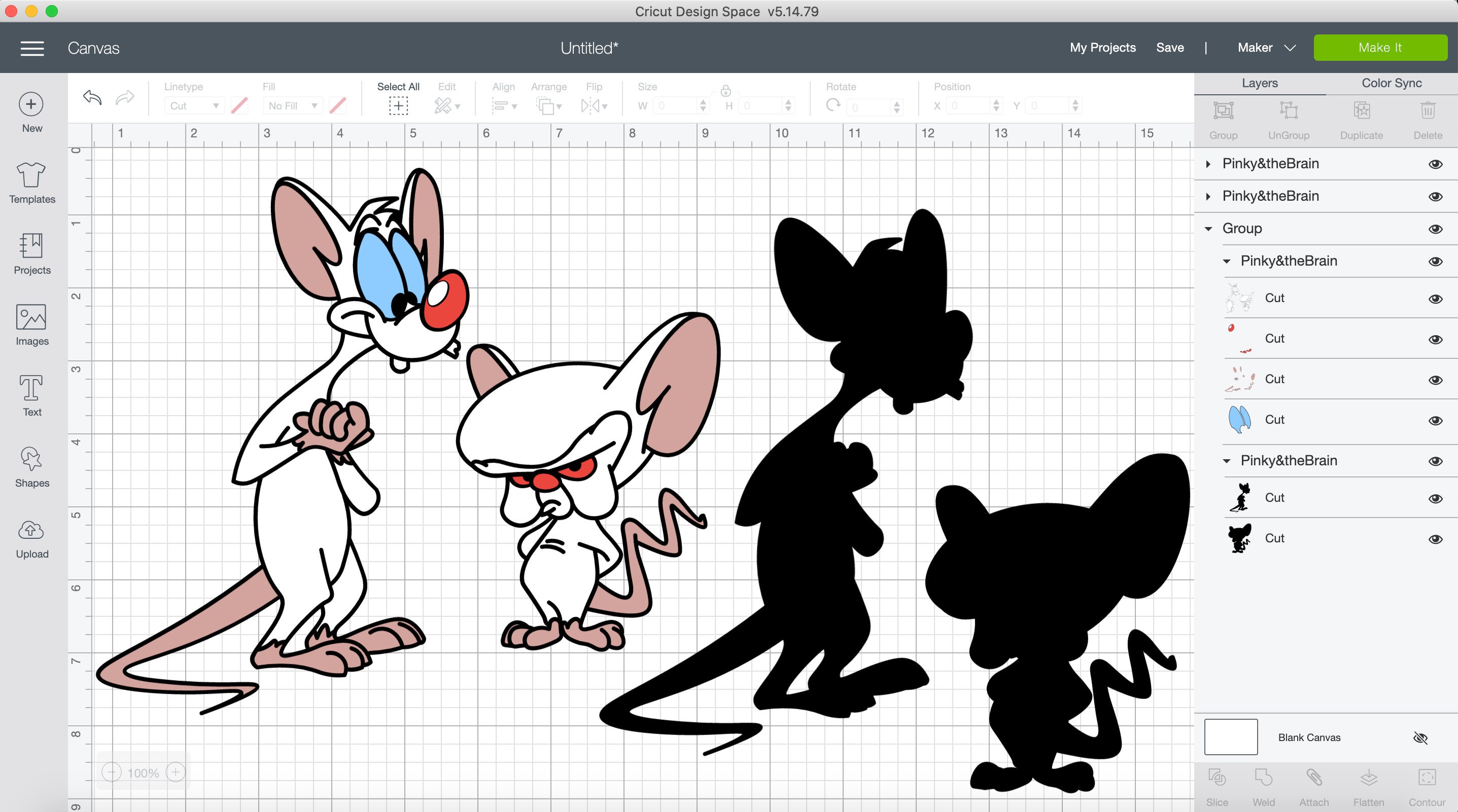 WB cartoon Pinky and the Brain SVG 90s cartoon svg nineties | Etsy