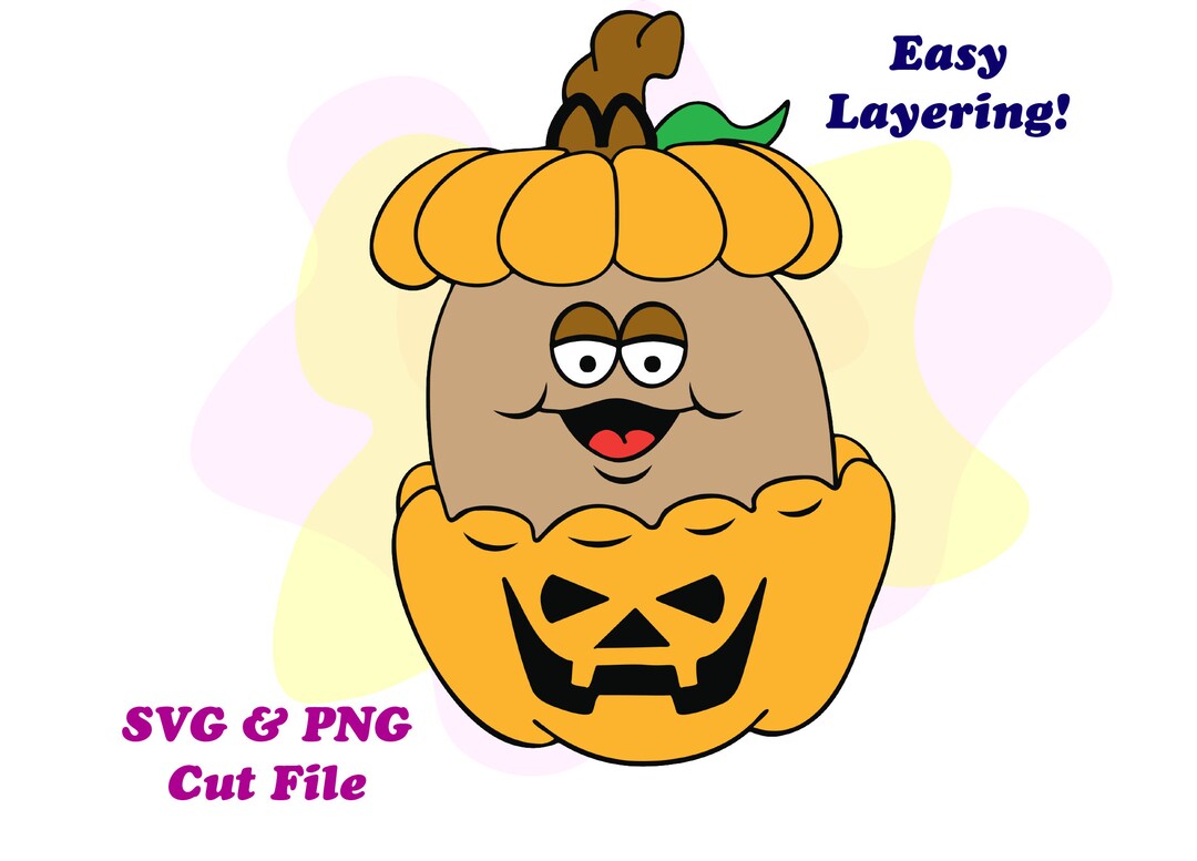 Pumpkin Mcnugget SVG, PNG, Cricut Cut File, Silhouette, Mcdonalds Cut ...