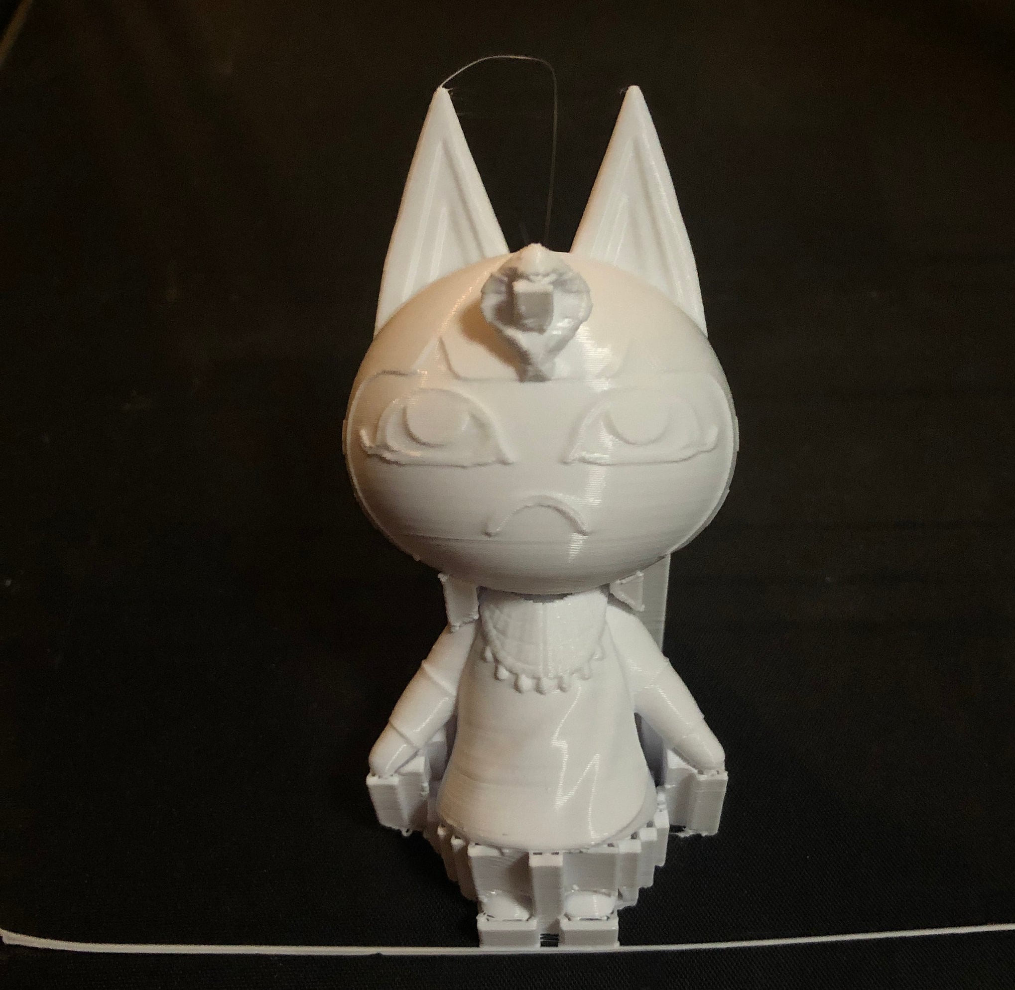 Animal Crossing Villager Cat Ankha 3D Printed Figure With - Etsy