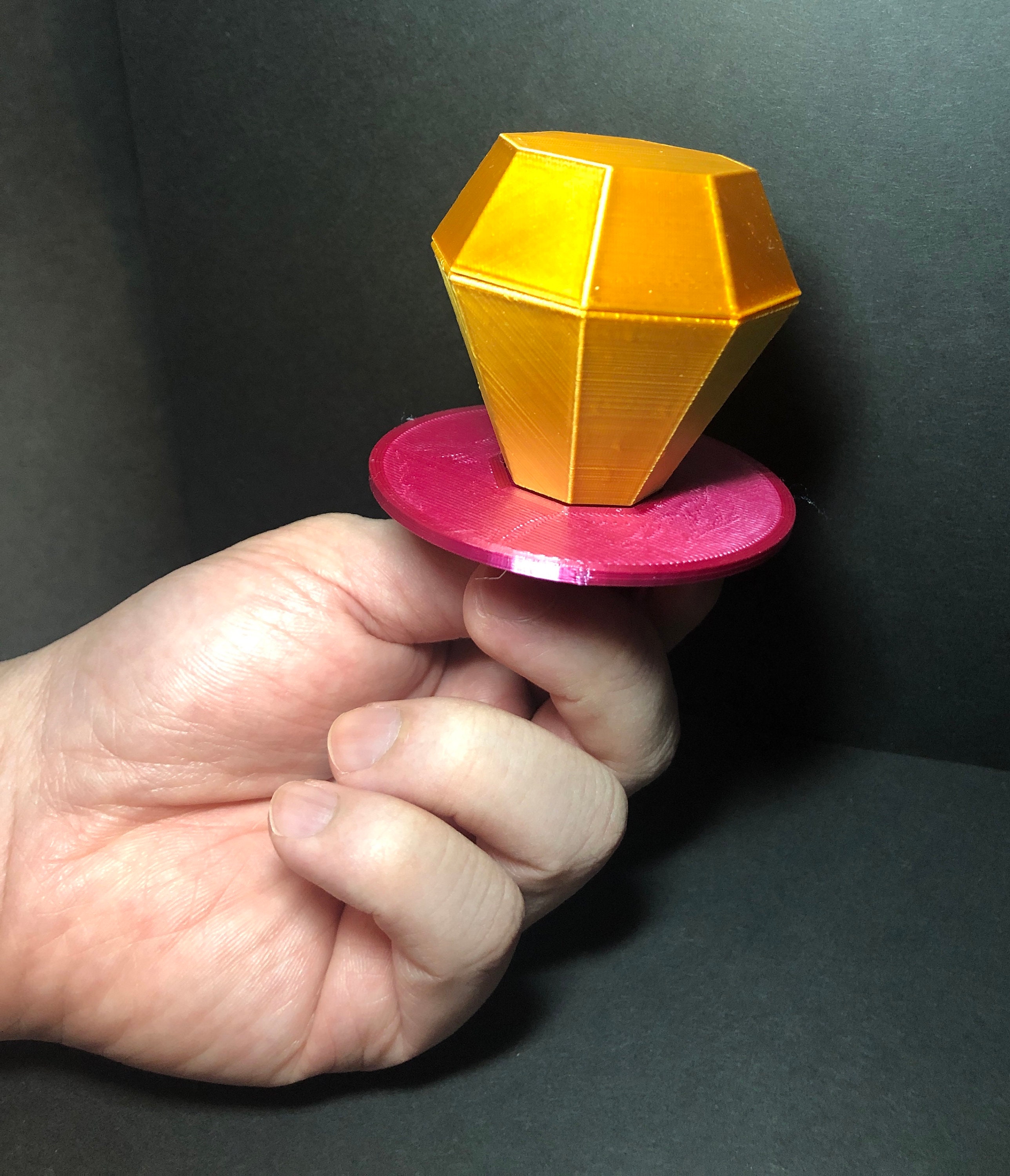 Custom Make 3D Printed Ring Pop Jewelry Cake Box-gift for | Etsy