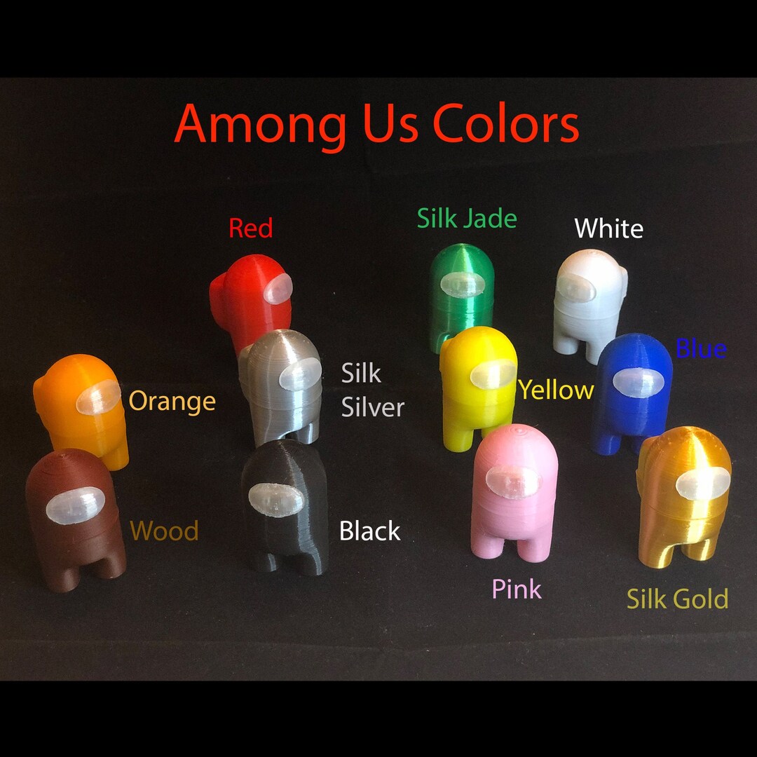 Among Us Figures Set and Accessories With Magnets 3D Printed Figure You ...