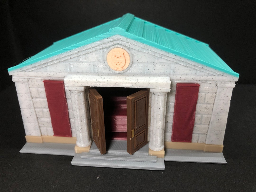 ACNH Animal Museum - 3D Printed Switch Game Cards Slot/ Storage Box - Etsy