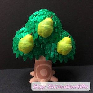 ACNH Animal Trees - Bell Bag, Apple, Pear, Orange, Peach, Cherry - Etsy