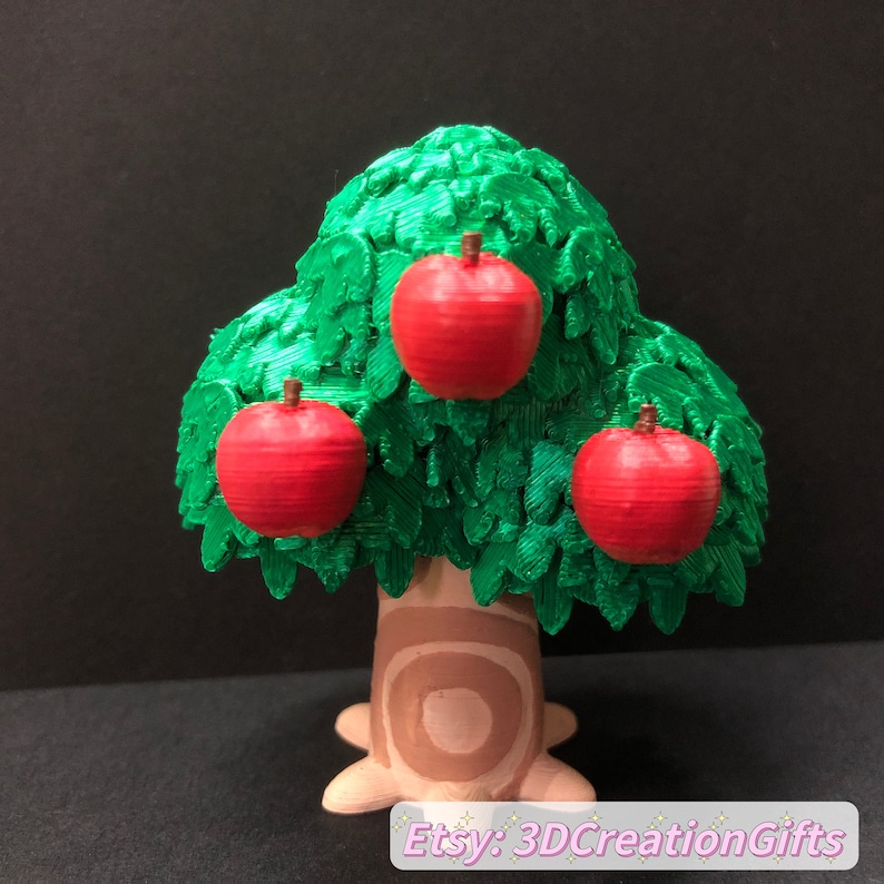 ACNH Animal Trees Bell Bag Apple Pear Orange Peach - Etsy UK