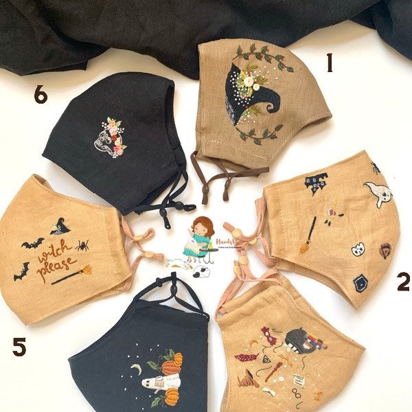 Autumn Face Masks - Etsy