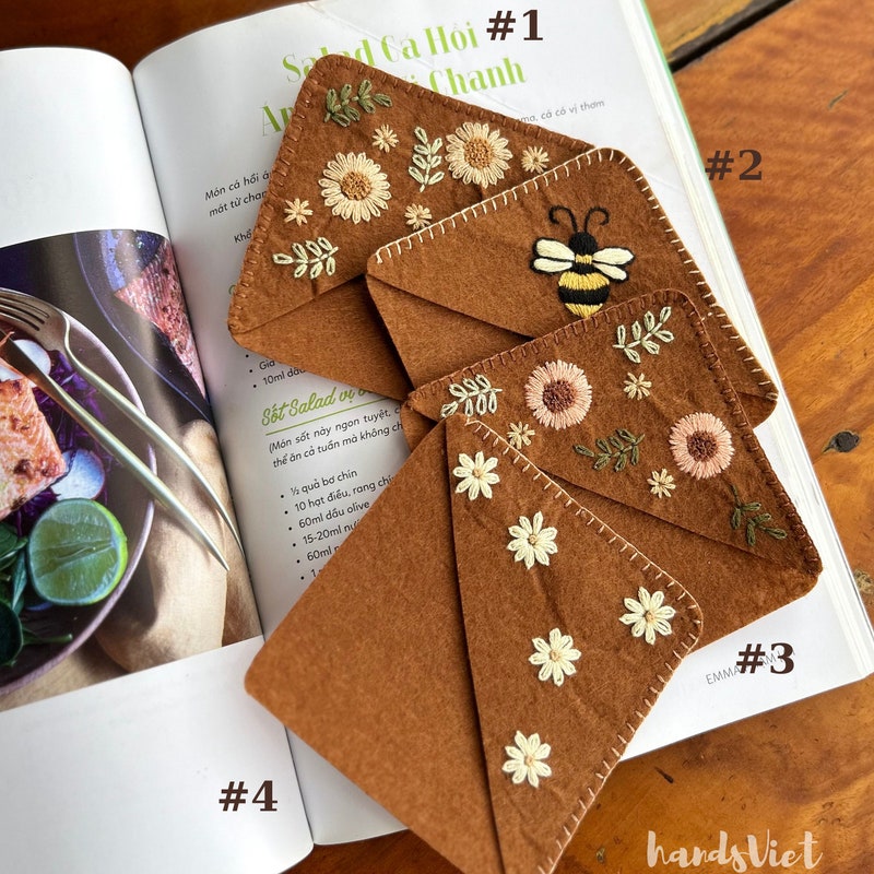 Corner Bookmarks - Etsy