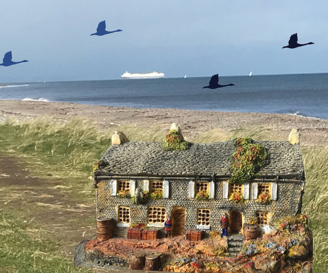 Miniature Irish Pub Ornament, Kinsale, County Cork, Ireland, the ...