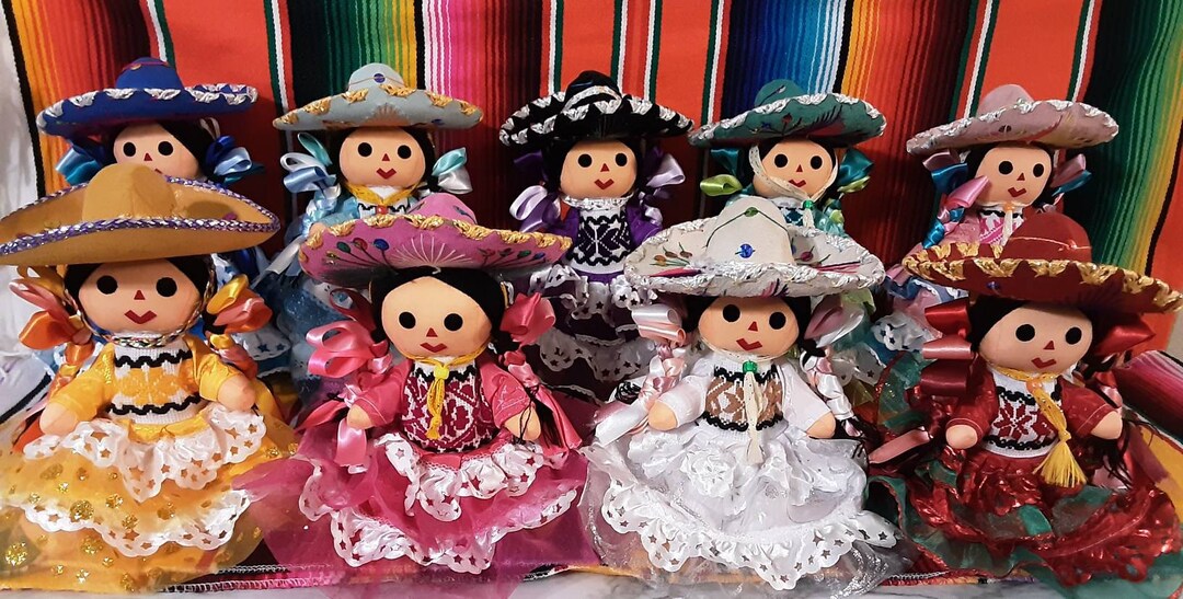 Lele Charrita Doll, Traditional Doll, Lele Charrita, Mexican Doll ...