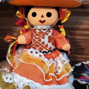 Lele Charrita Doll, Traditional Doll, Lele Charrita, Mexican Doll ...