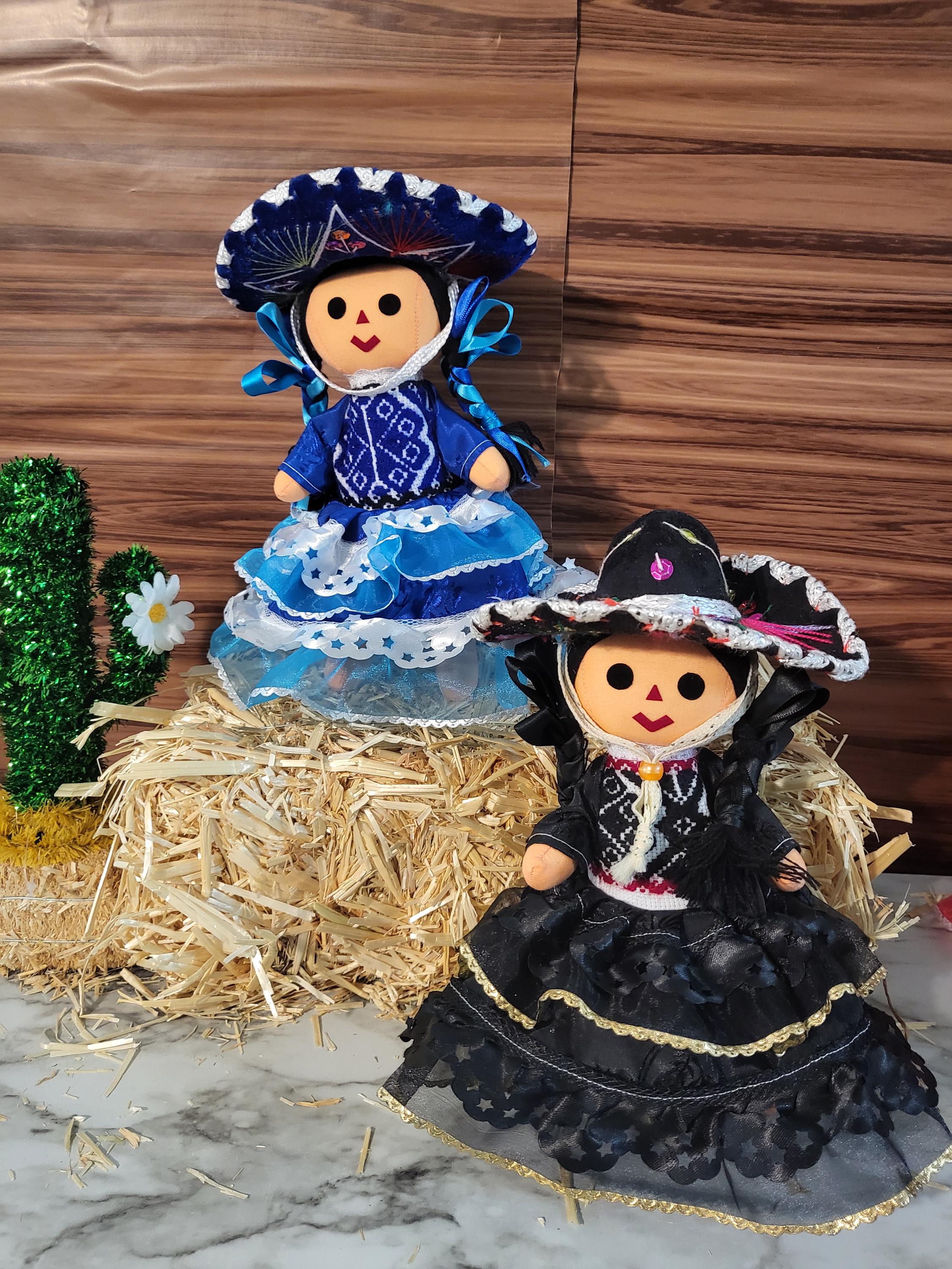 Lele Charrita Doll, Traditional Doll, Lele Charrita, Mexican Doll ...
