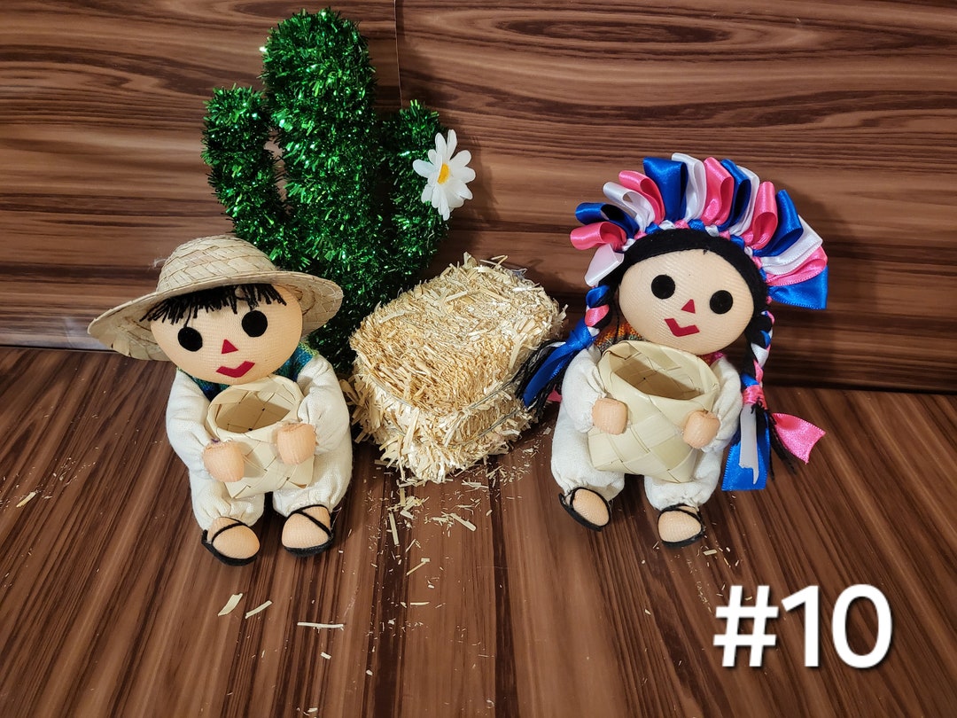 Mexican Dolls, Handmade Dolls, Basket Dolls, Panchito Dolls, Lele Dolls ...