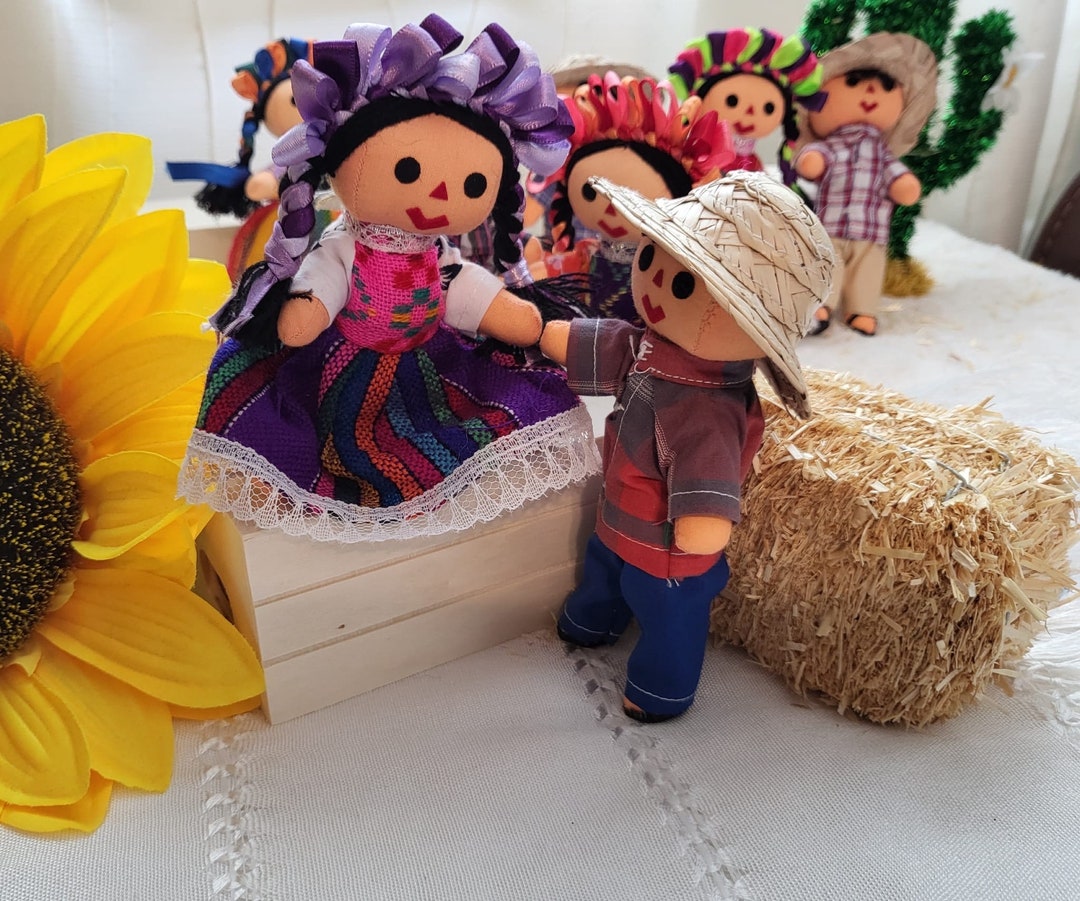 Mini Lele, Mini Panchito, Mexican Dolls - Etsy