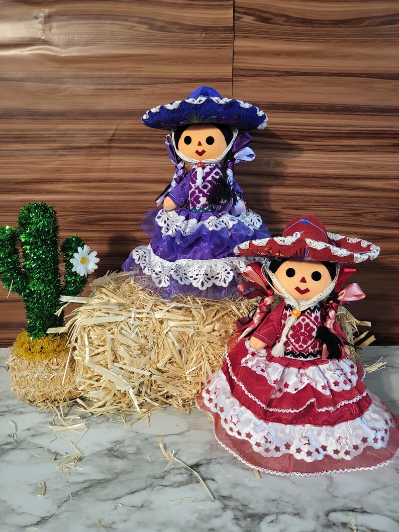 Lele Charrita Doll, Traditional Doll, Lele Charrita, Mexican Doll ...