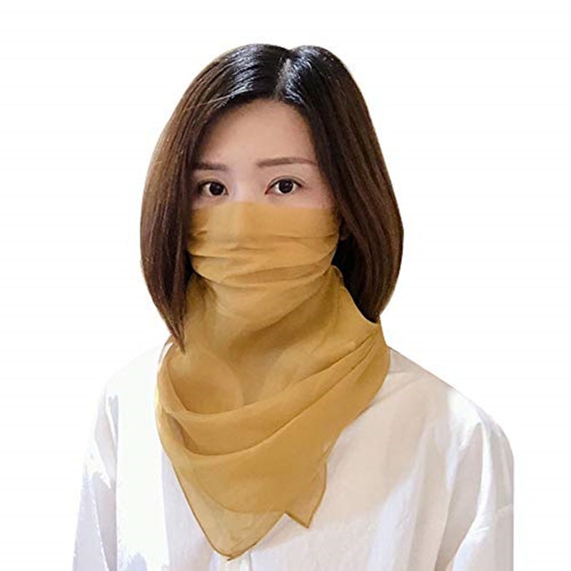 Face Scarf - Etsy