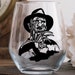 Scream Ghostface Horror Villain Stemless Wine Glass Halloween Decor ...