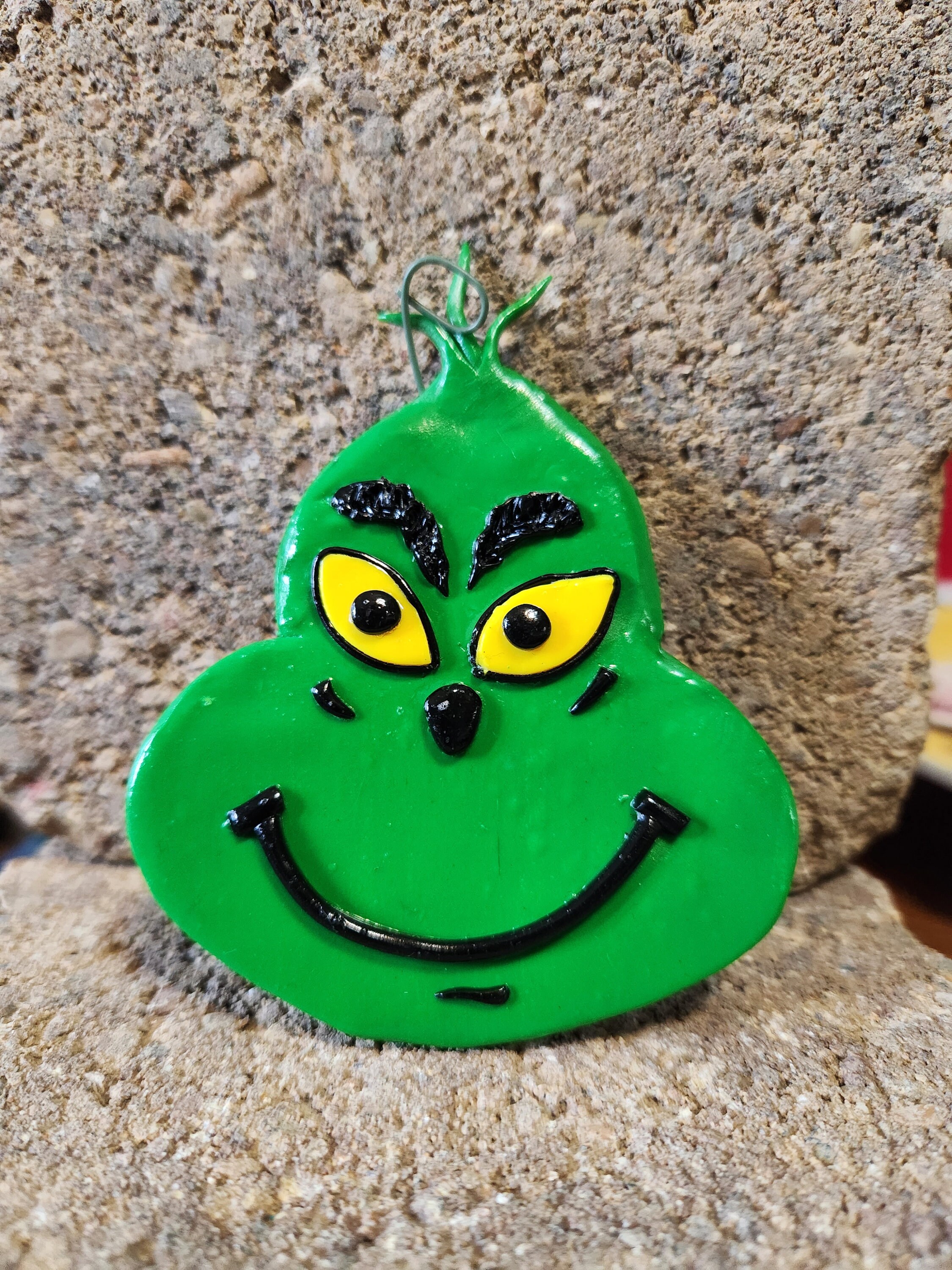 Grinch Ornament - Etsy