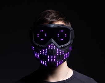 Led Mask Full Face | Etsy