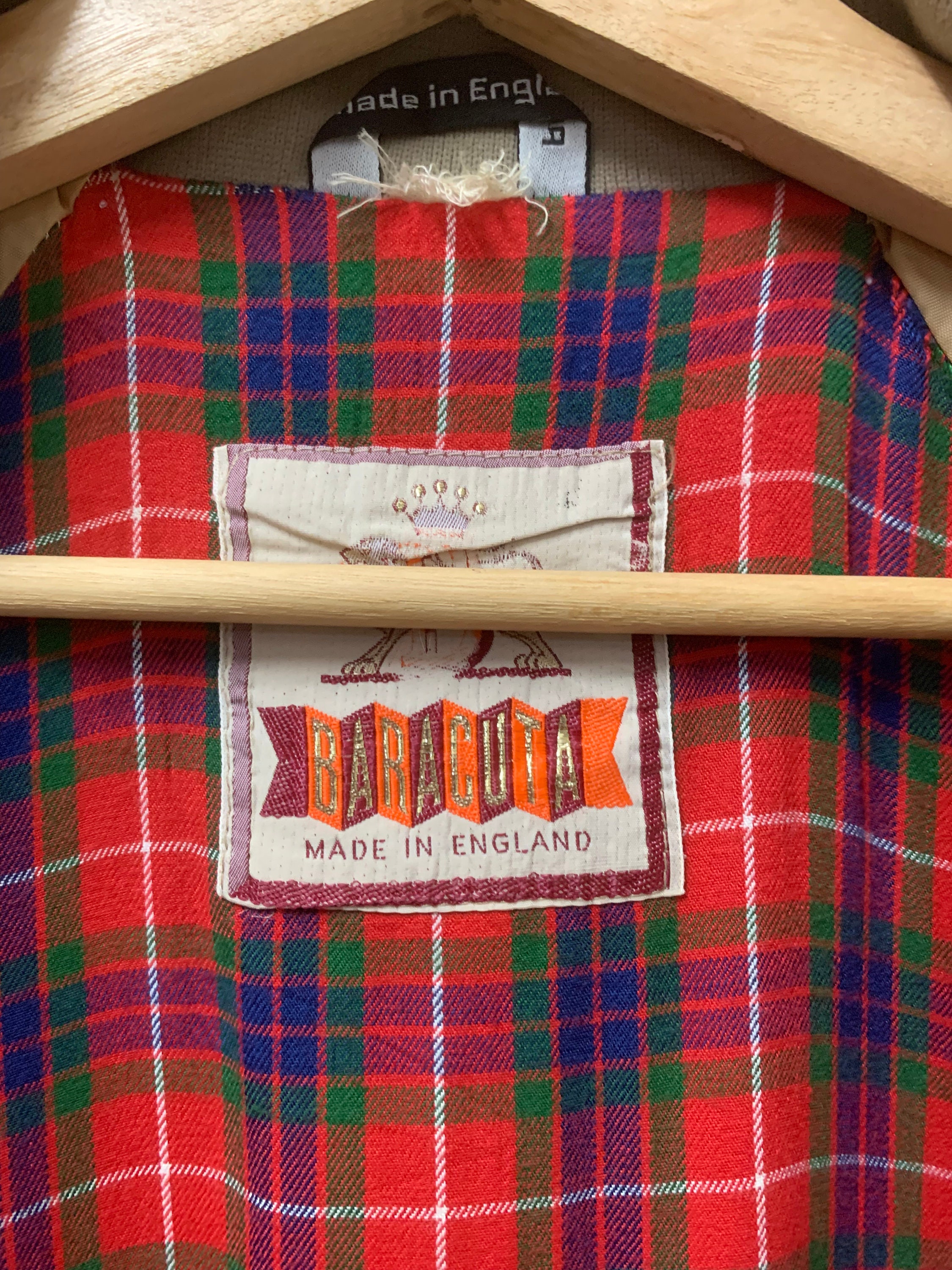 Vintage Baracutta G9 Harrington Jacket - Etsy