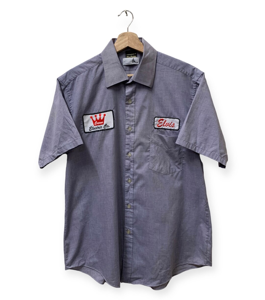 Vintage Elvis Presley Ketch Workishirt - Etsy
