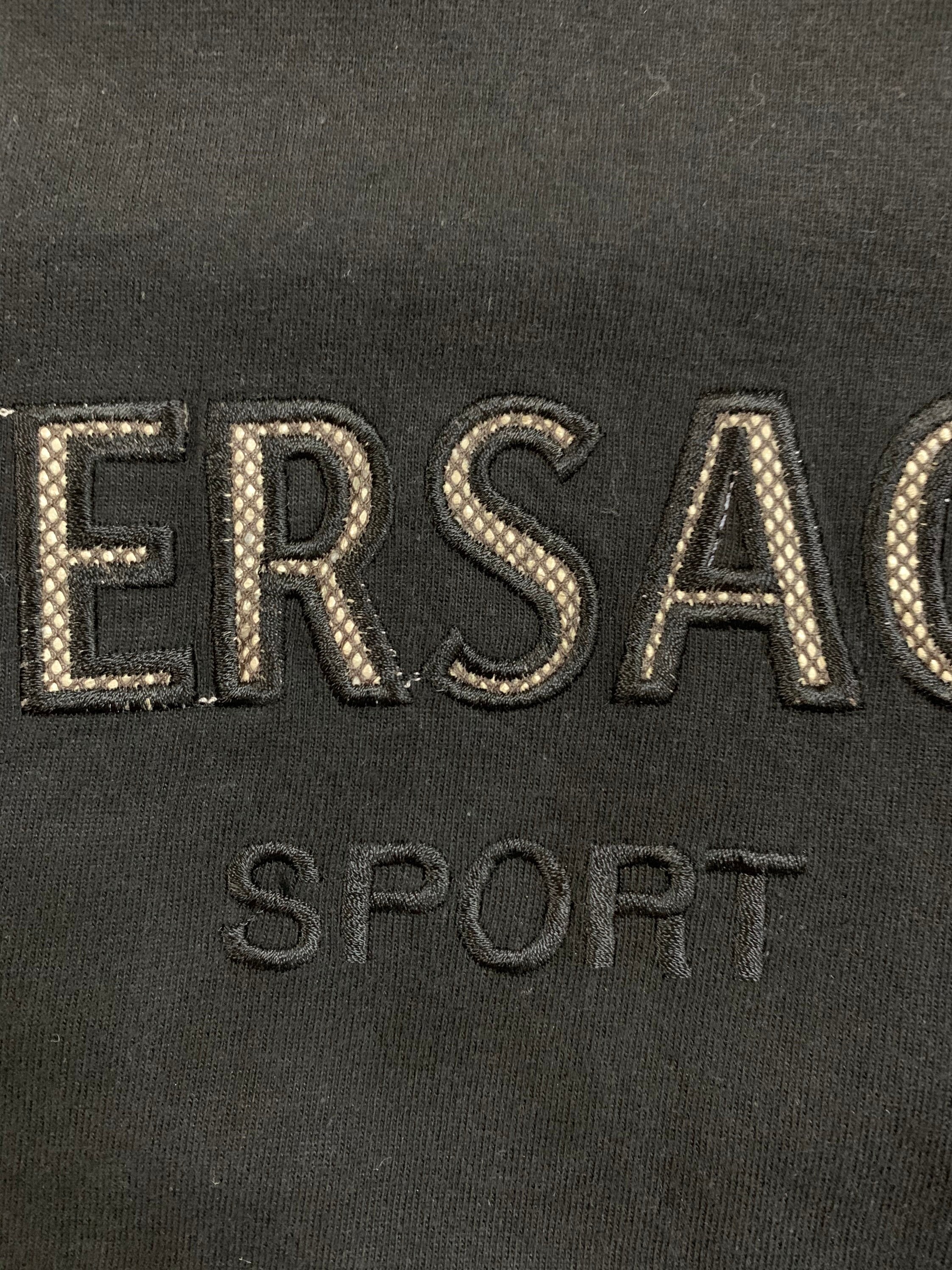 Vintage Versace Sport Embroidered T-shirt - Etsy