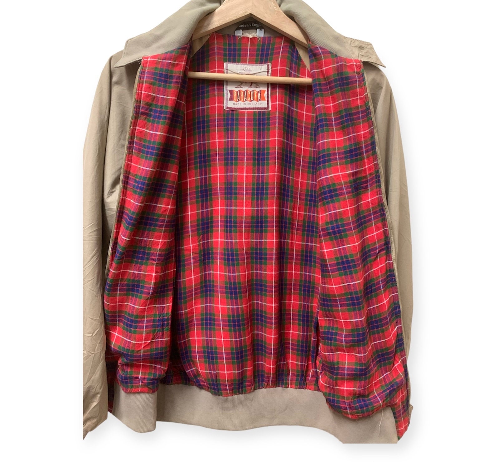 Vintage Baracutta G9 Harrington Jacket - Etsy