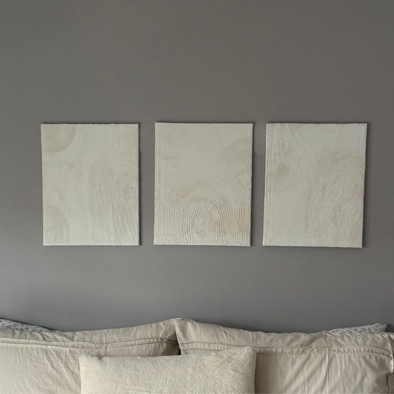 Textured Canvas Wall Art - Etsy