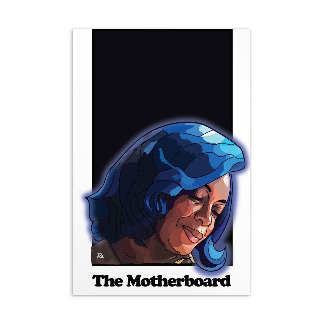 The Motherboard Postcard - Etsy