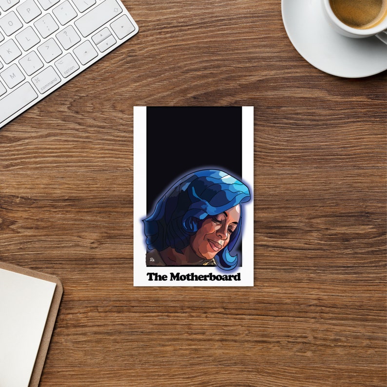 The Motherboard Postcard - Etsy