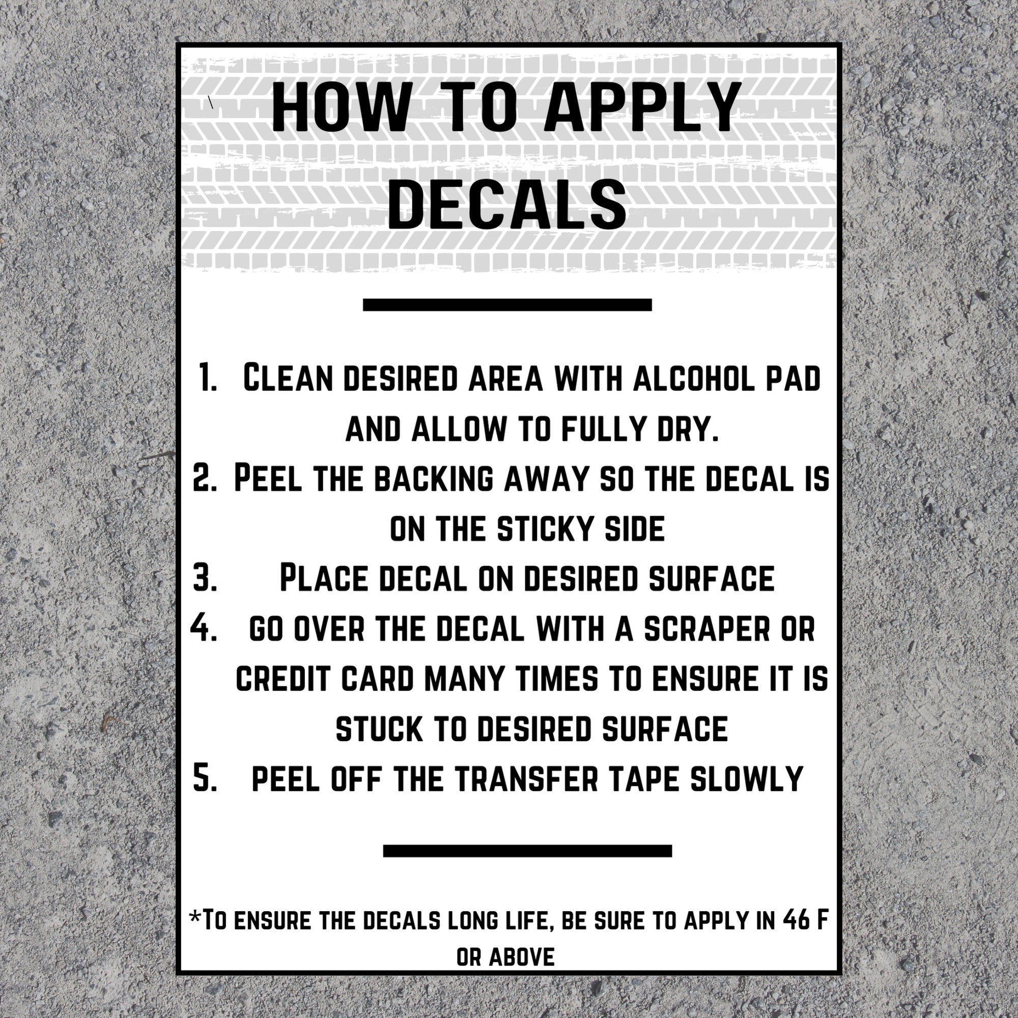 Manly How to Apply Car Decal Application, How to Apply Sticker,digital ...