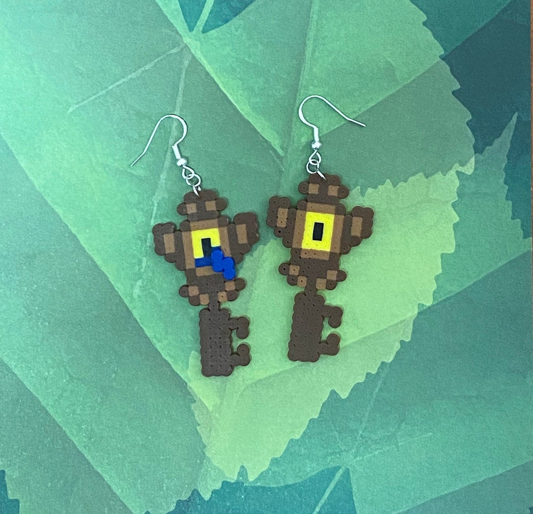 Owl House Inspired Portal Key Earrings and Keychain - Etsy