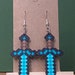 Minecraft Inspired Diamond Sword Earrings - Etsy