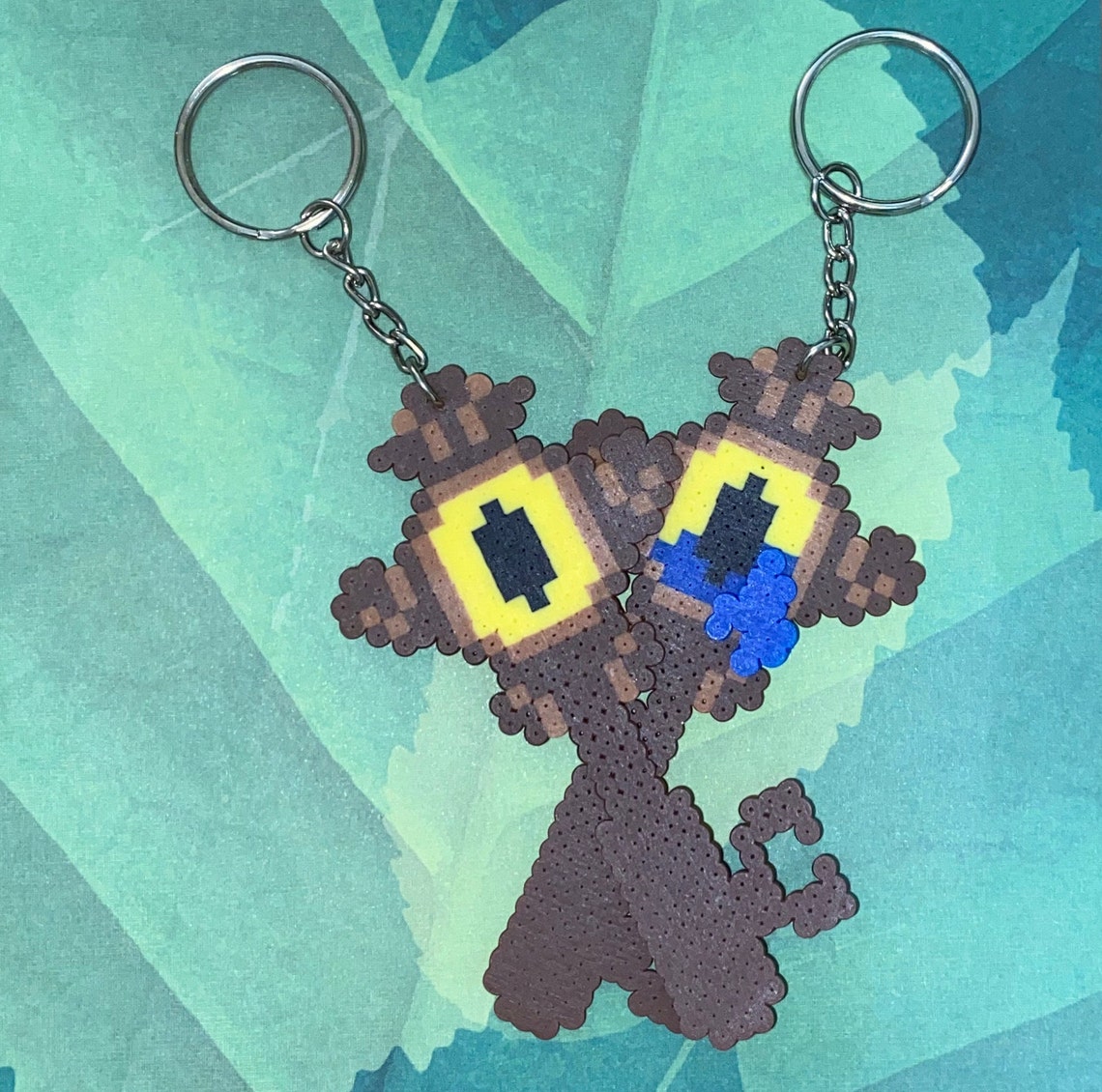 Owl House Inspired Portal Key Earrings and Keychain - Etsy