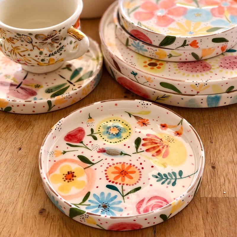 Cute Ceramic Plates - Etsy