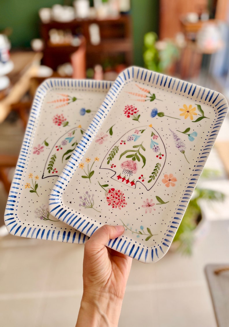Handmade Ceramic Platter - Etsy