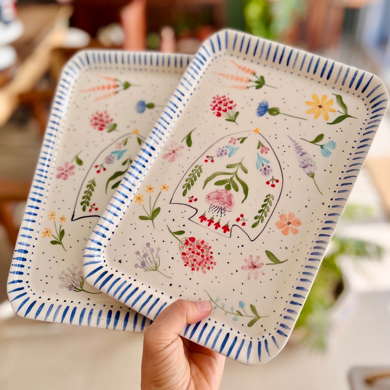 Ceramic Platter - Etsy