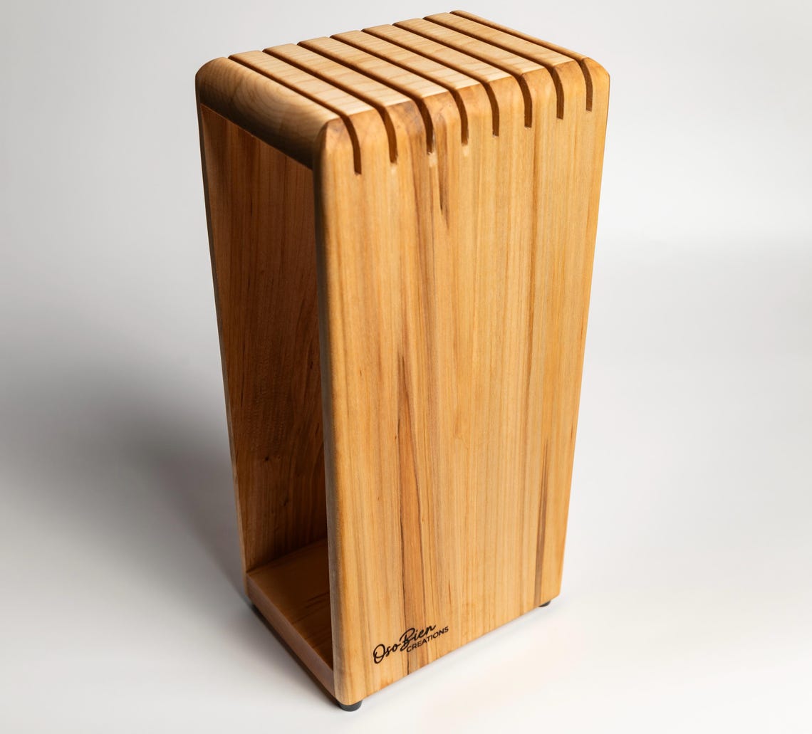 Sleek Design Knife Block - Etsy