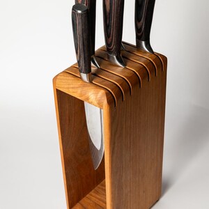 Sleek Design Knife Block - Etsy