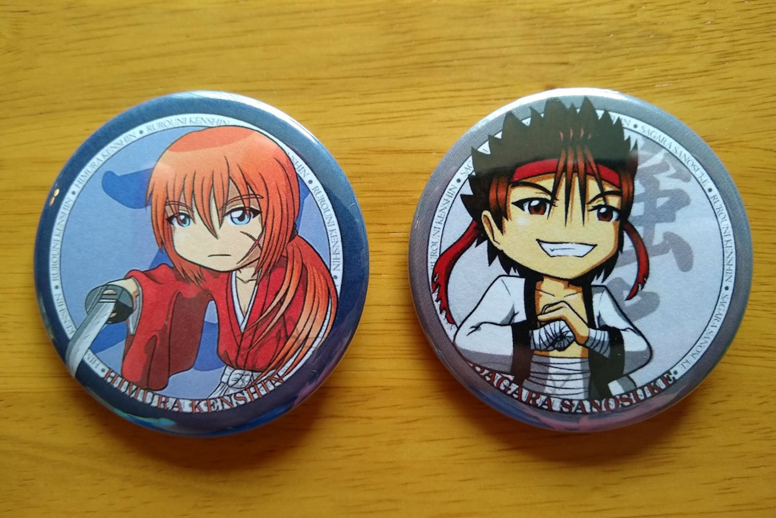 Wandering Samurai Buttons - Etsy