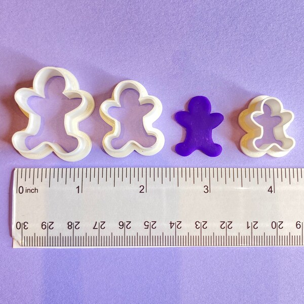 Plastic Gingerbread Man Cookie Cutter - Etsy