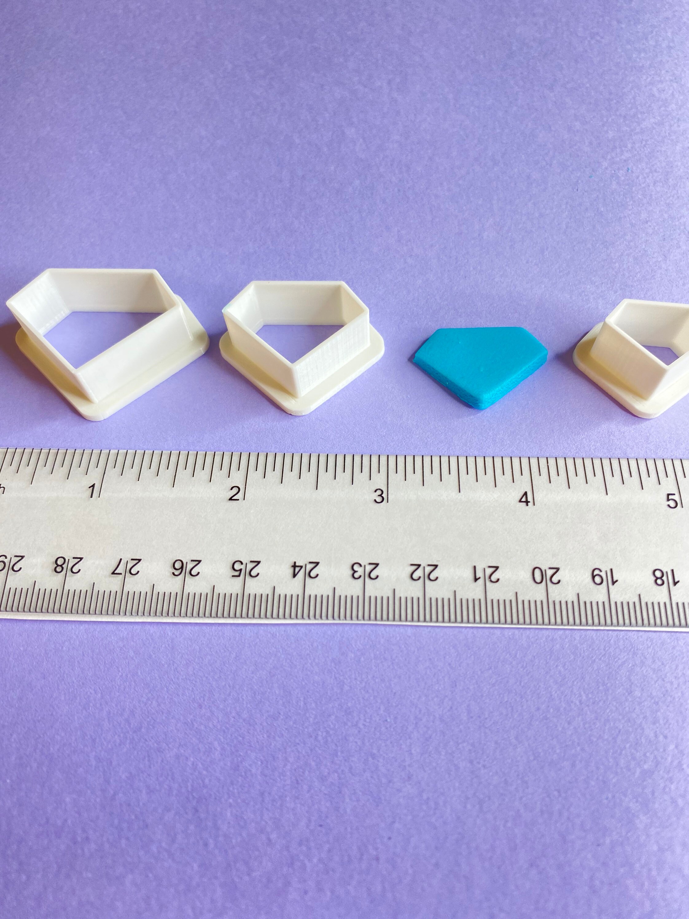 Diamond Jewel Polymer Clay Cutter Earring Jewelry Making - Etsy