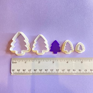 Christmas Tree Polymer Clay Cutter | Earring Jewelry Making - Etsy